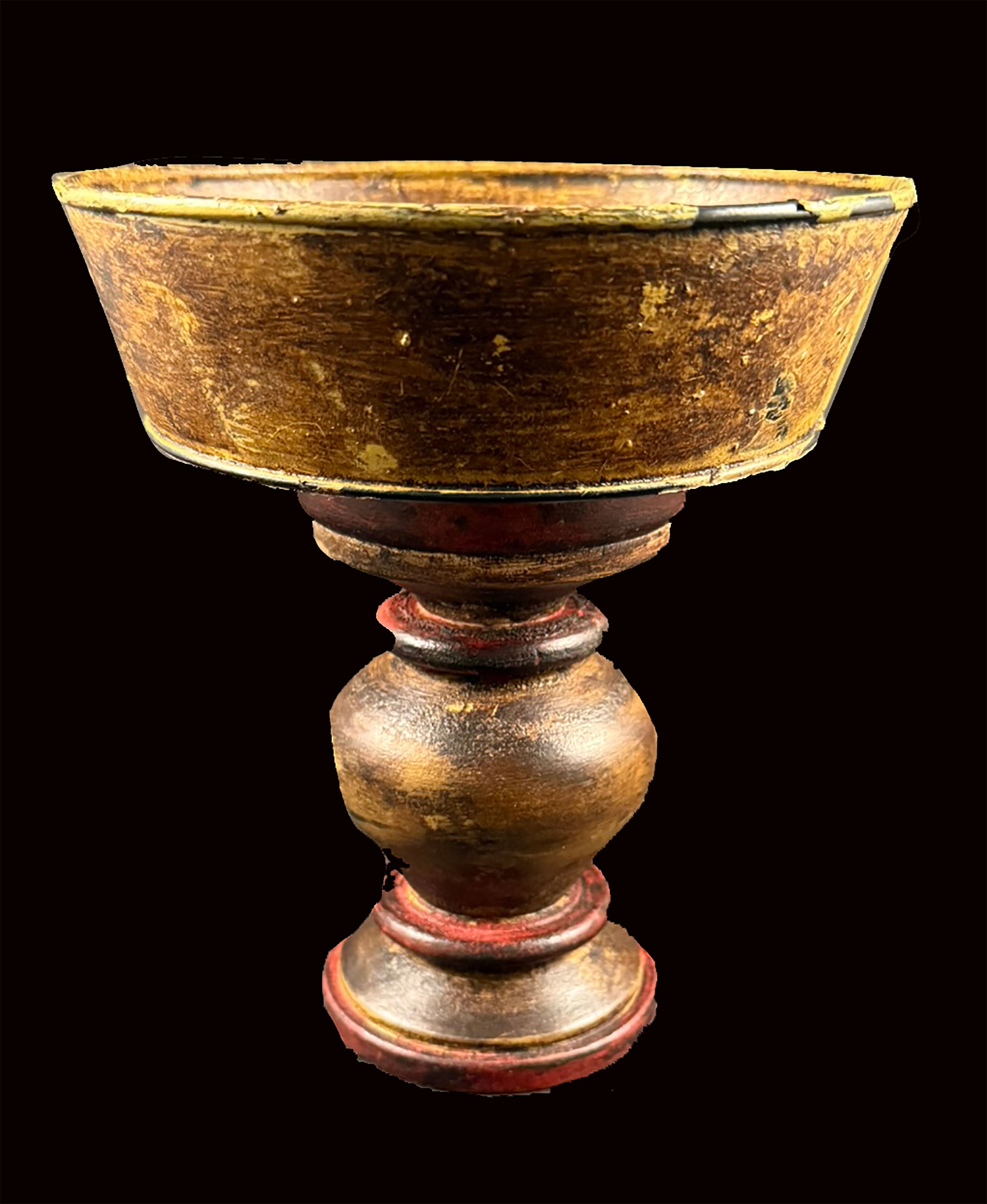 Wood Turned Dish | P.J. Rankin Hults Folk Art